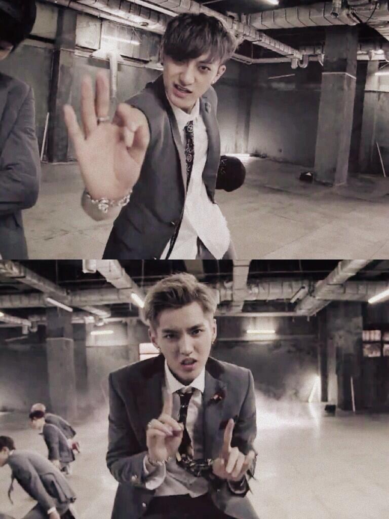 Kris Exo Growl Photoshoot