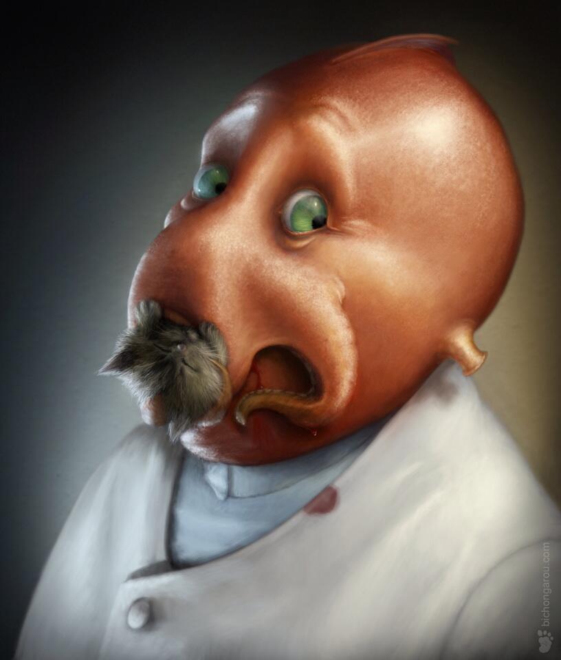 Realistic Futurama Zoidberg