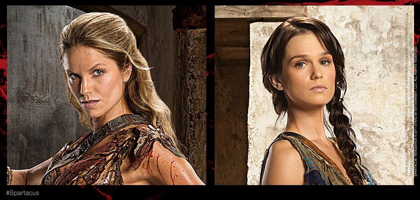 Spartacus Gannicus And Saxa