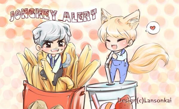 SHINeeWorldPH on Twitter: "JONGKEY FANART from lansonkai #WeWantSHINeeforSkechers http://t.co ...