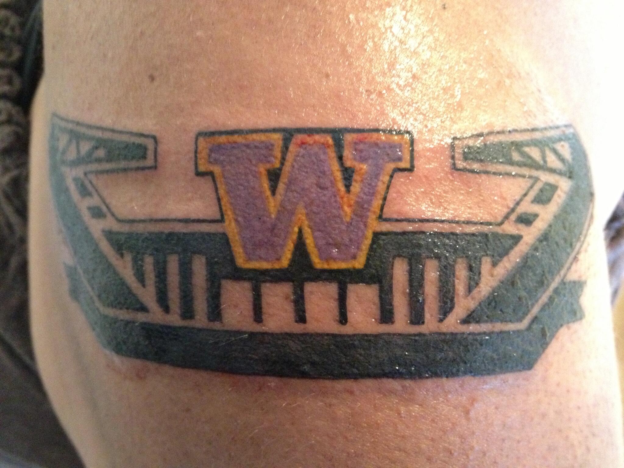 Michigan Logo Tattoos Had A Blast Doing This Michigan Wolverines Piece