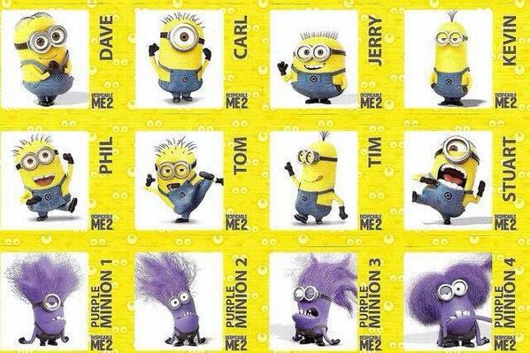 Despicable Me 2 Kevin Purple