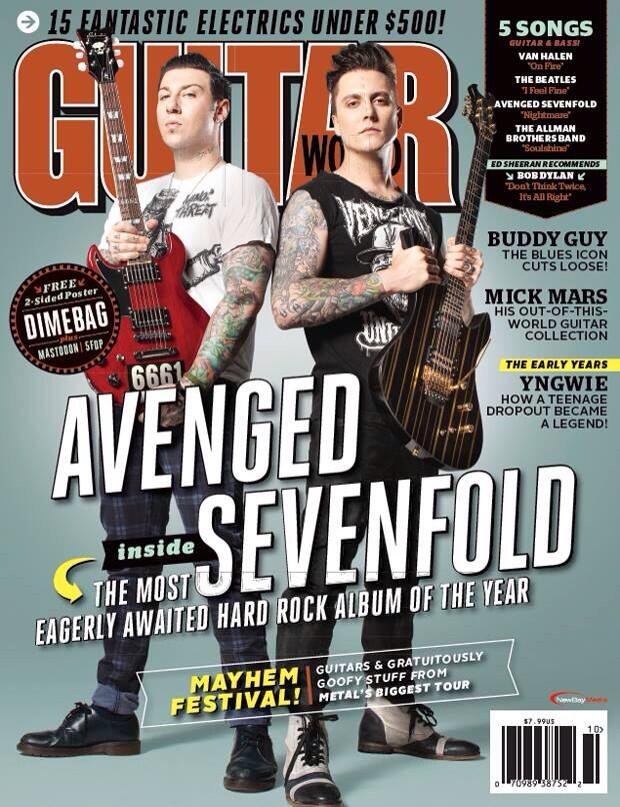 Avenged Sevenfold Synyster Gates And Zacky Vengeance