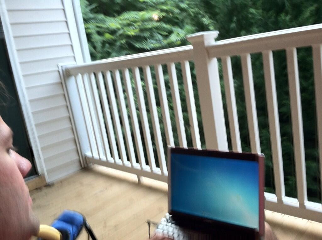 Daniel Schoenbach on Twitter: "It's nice out, so I thought I'd enjoy the outdoors. http://t.co ...