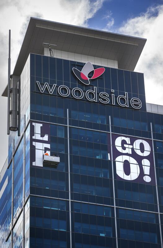 Universal Love - "Let's Go Freo!" sign taking shape on the Woodside ...