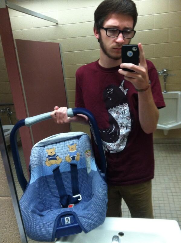 Pregnant Teacher Selfie