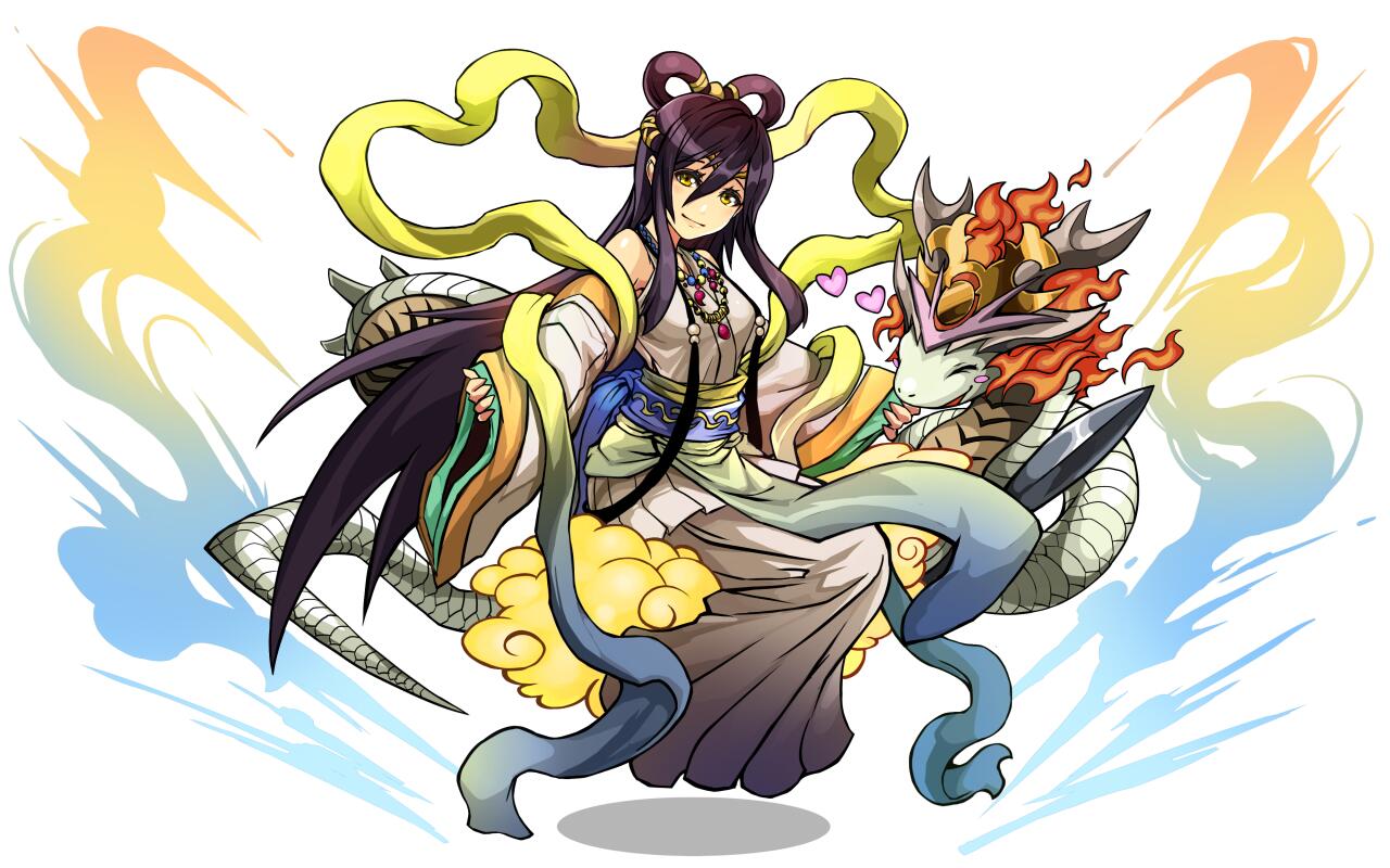 Pad Sexy パズル&ドラゴンズ公式 On Twitter カグツチちゃんの赤ちゃんと一緒にいるイザナミちゃんを発見!! パズドラ