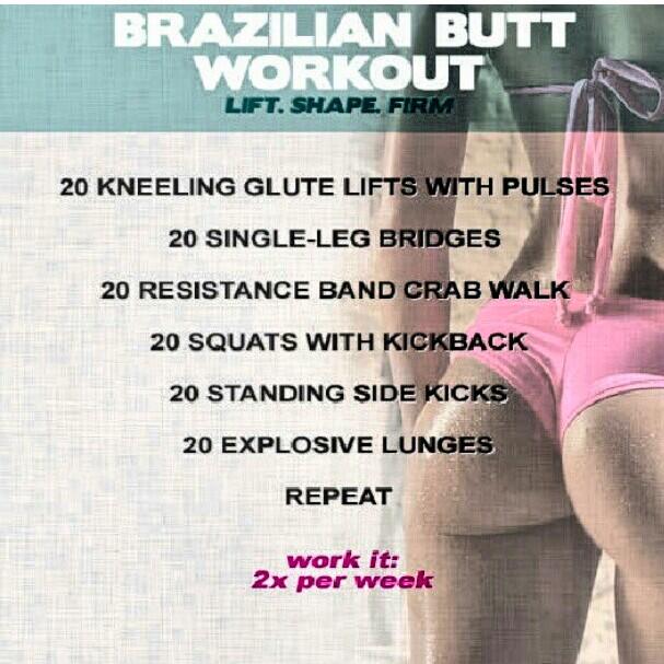 Brazilian Butt Challenge