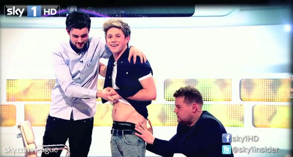 Directioners : 1D en el programa A League Of Their Own