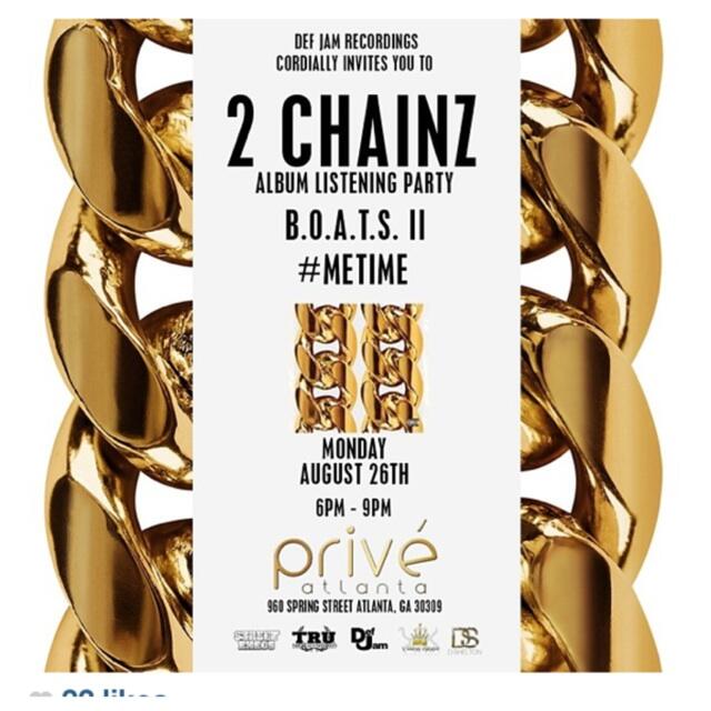 2 Chains Boats 2 Album Cover 2 Chainz No Lie" Poster For Sale By