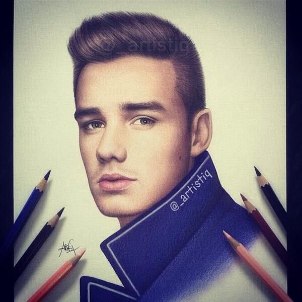 One Direction Drawings Liam