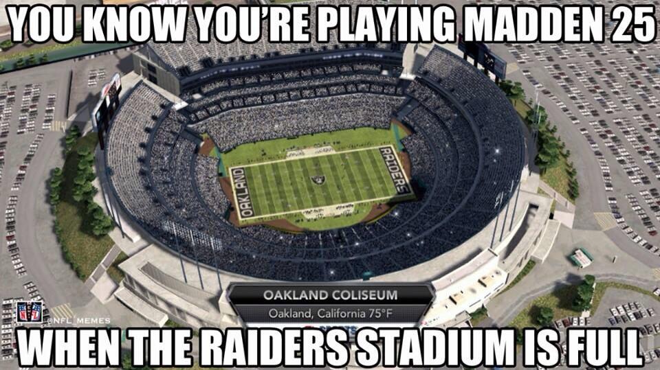 Raider Joke Memes Meme Maker Raiders Fans Be Like Is It Over Yet