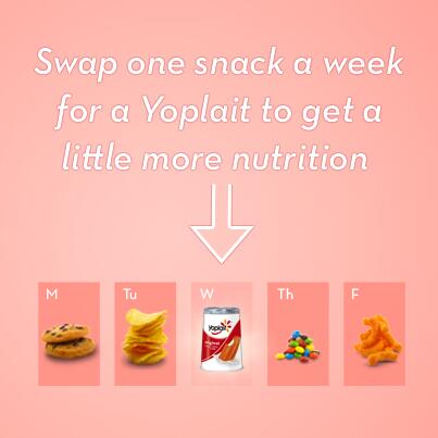 Yoplait Yogurt on Twitter: "Up for the challenge? Swap out one snack per week for Yoplait ...