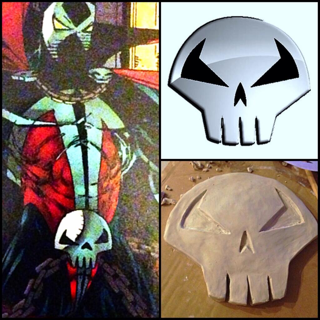 Spawn Logo Skull