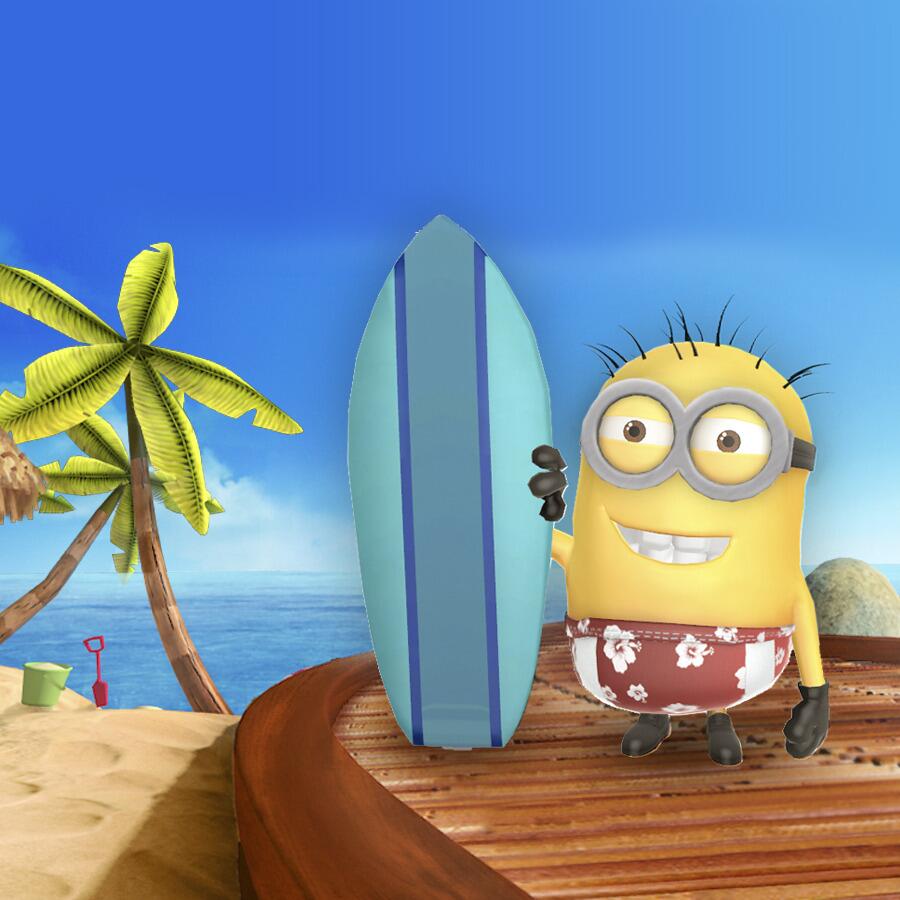 Despicable Me 2 Minions Beach