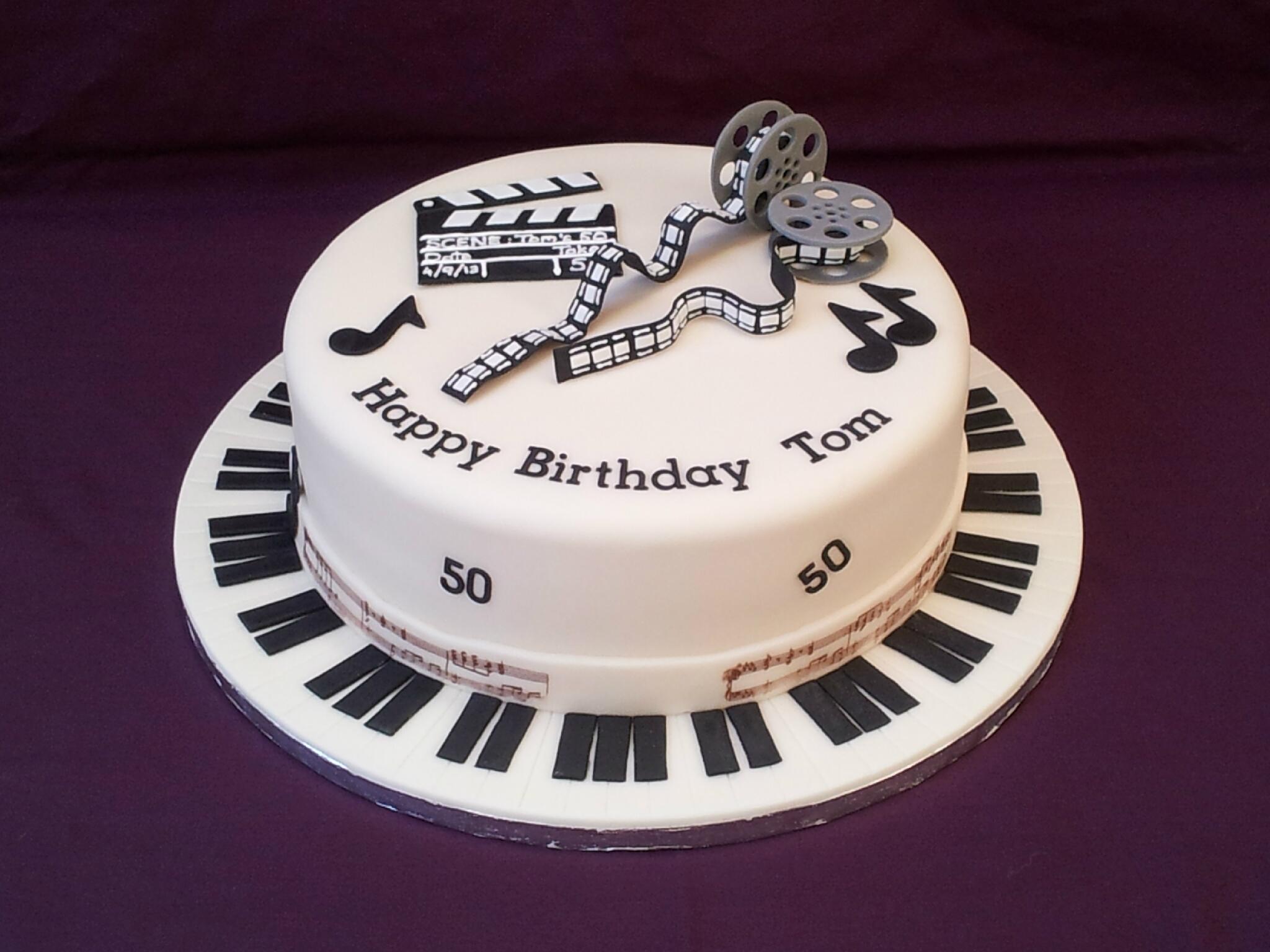 Happy Birthday Cameraman Cake