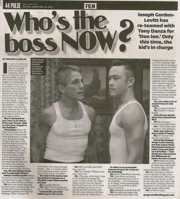 Tony Danza Don Jon Workout