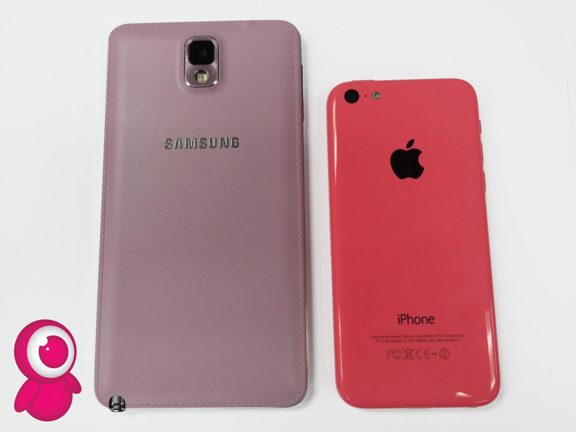 Iphone 5c Vs Galaxy Note 3