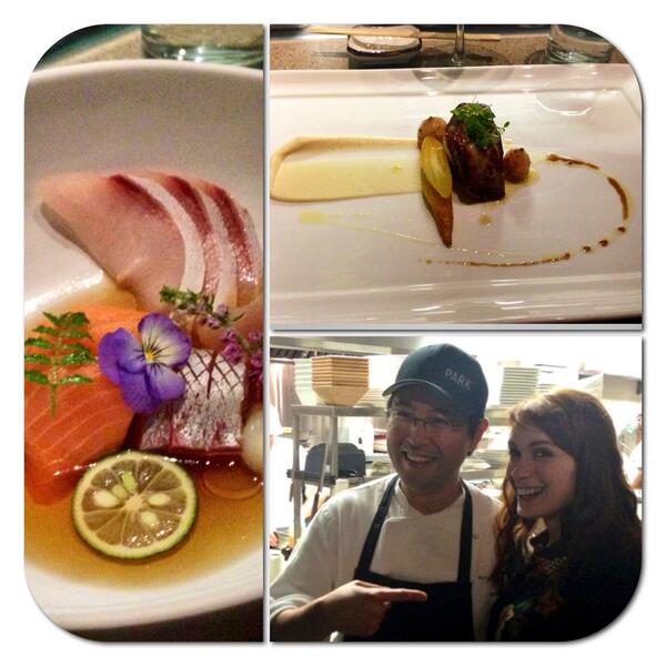 Had an unbelievable 11 course meal at Park Restaurant in Montreal ...