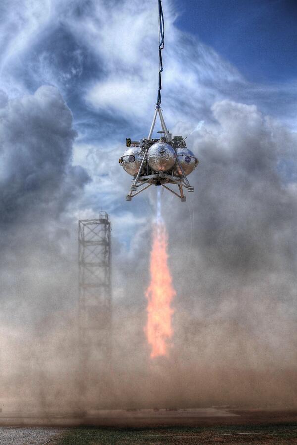 Morpheus lander photo art | Space-for-All at HobbySpace