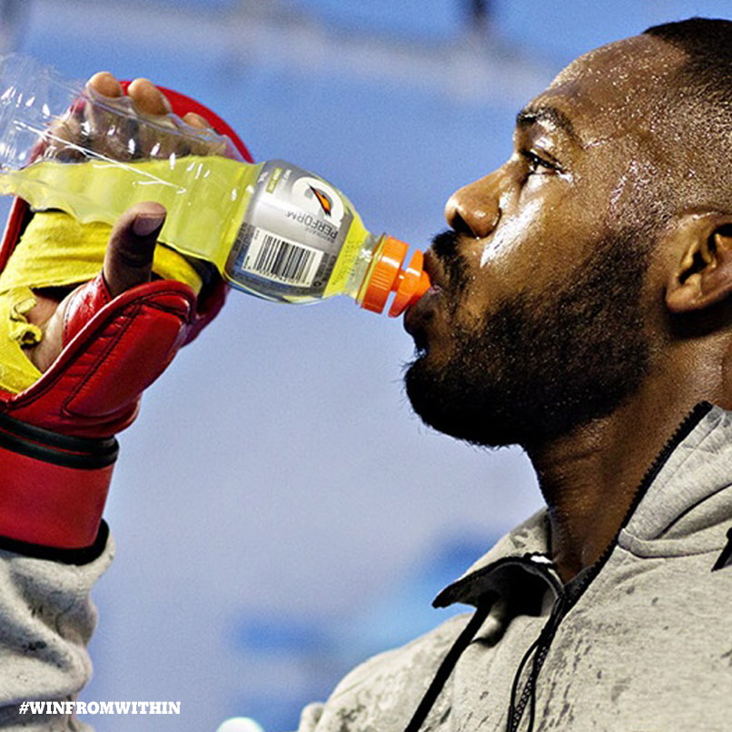 Famous Athletes Drinking Water