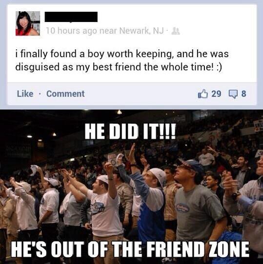 He Did It Meme Friend Zone