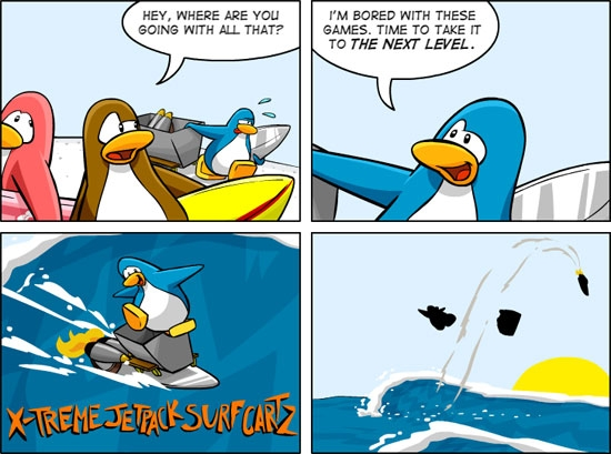 Funny Penguin Comics