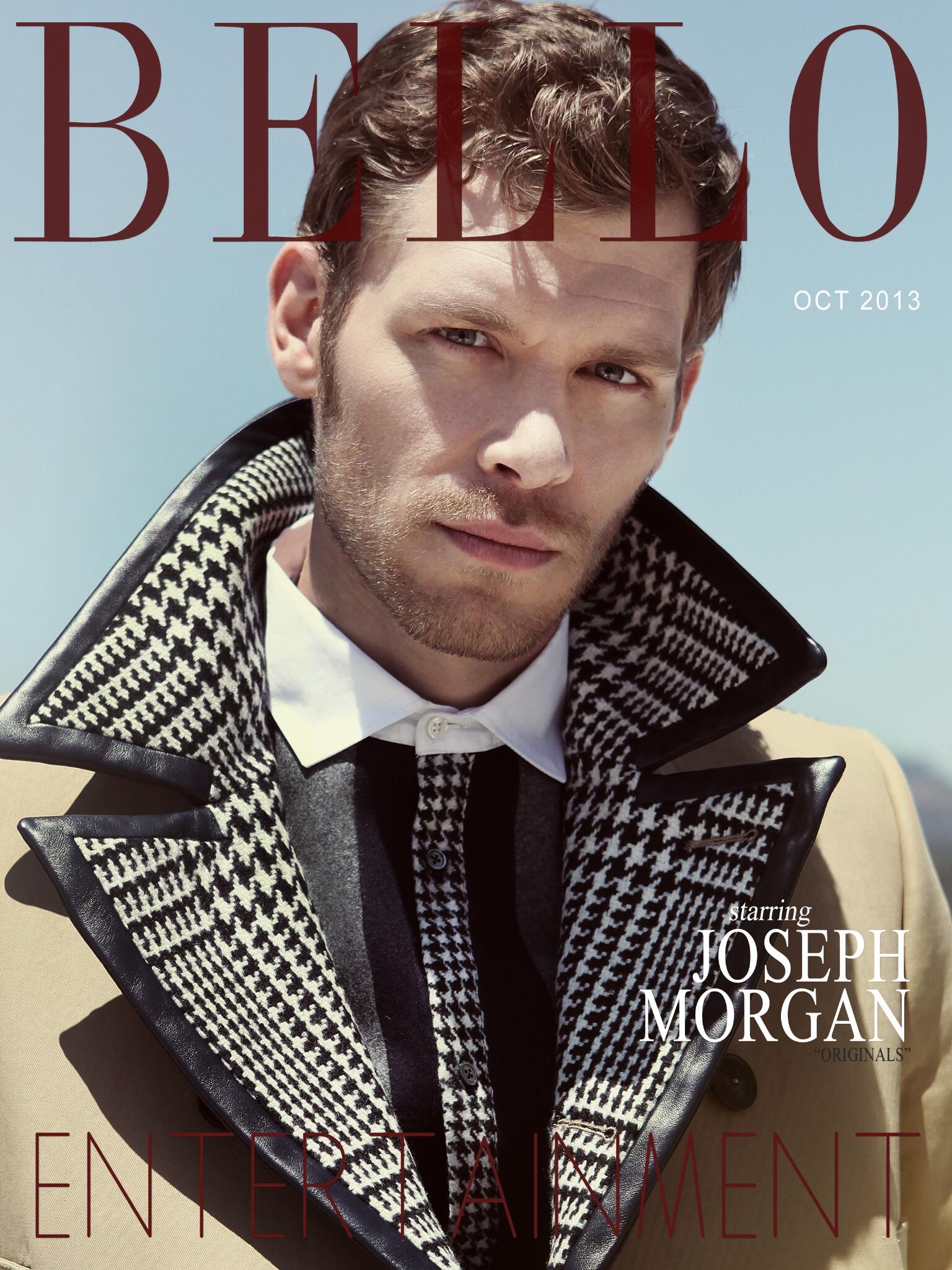 Joseph Morgan Magazine Photoshoot