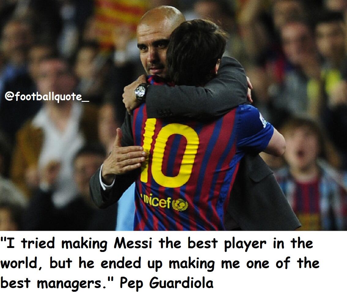 Pep On Messi Quotes Should Messi Leave Barcelona? This Question Is