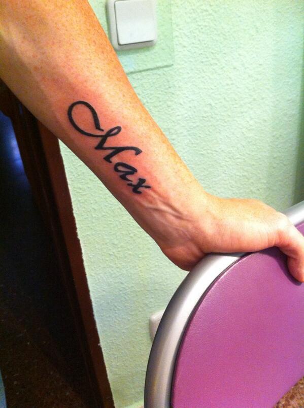 Max Name Tattoo