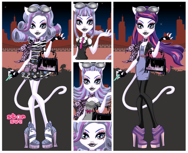 Monster High Catrine Demew Wallpaper
