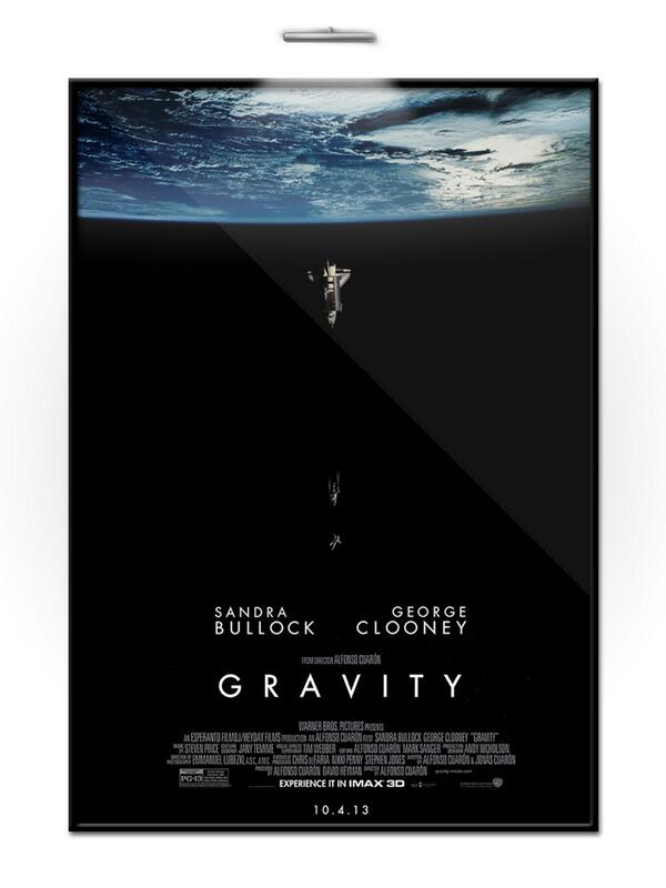Gravity 3d Movie Poster