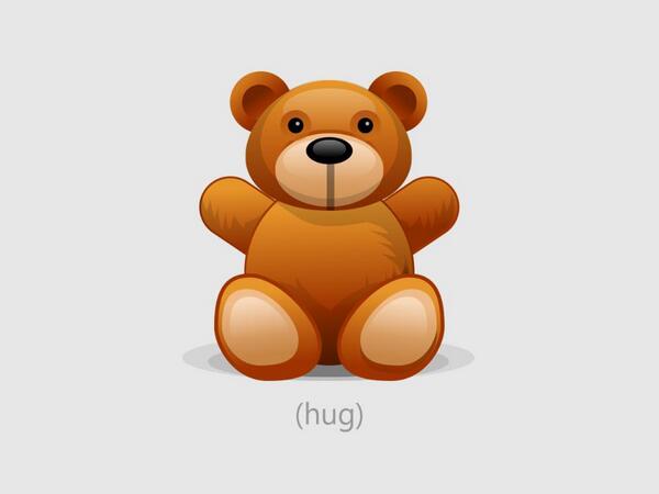 Bear Hug Emoticon