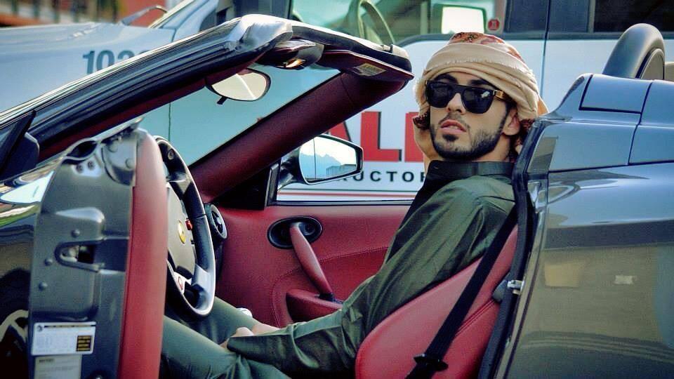 Omar Borkan Al Gala Car Too Handsome' Omar Borkan Al Gala Meets His