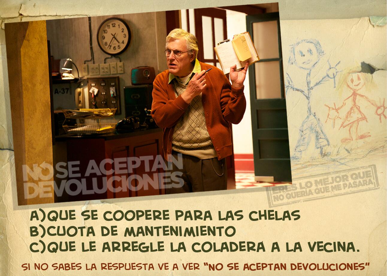 No Se Aceptan Devoluciones Poster