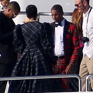 Pharrell Williams And Wife Wedding