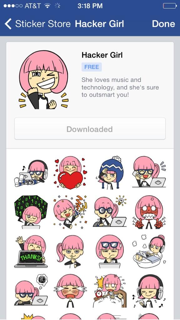 Hacker Girl Facebook