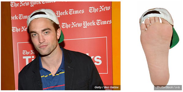 Robert Pattinson Feet