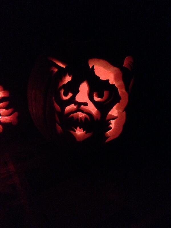My Grumpkin. : r/pics