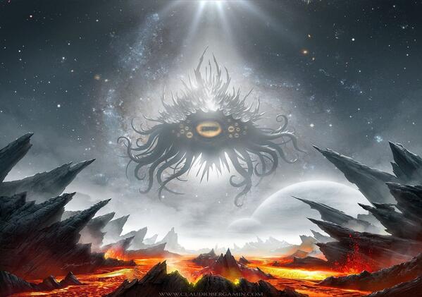 Hermaeus Mora (The Elder Scrolls) vs the Eternal Spiral (Uzumaki ...