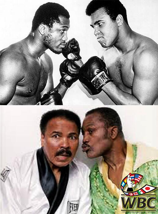 Muhammad Ali And Joe Frazier Friends