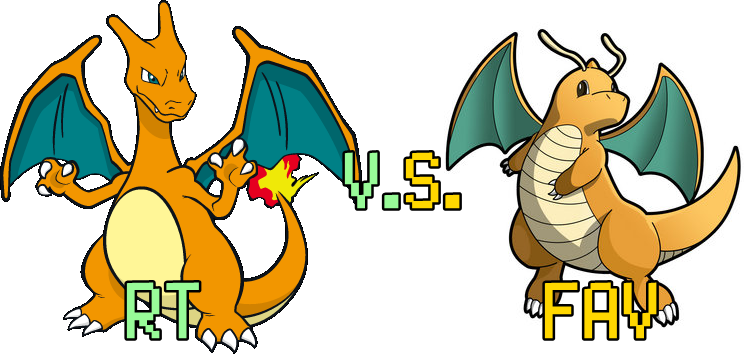 Pokemon Charizard Vs Dragonite