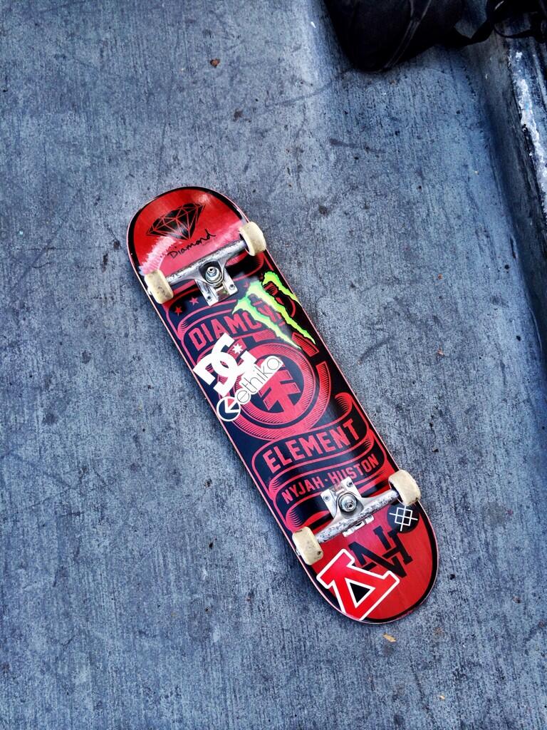 Element Skateboards Nyjah Huston