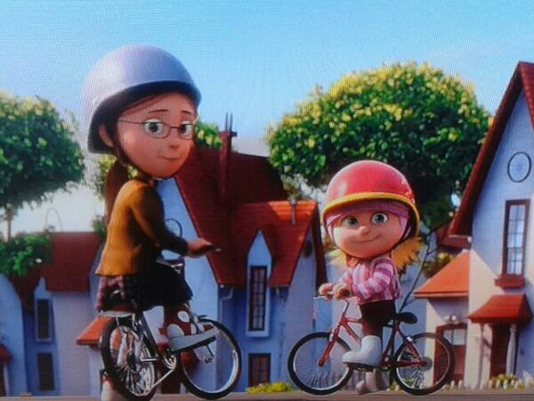 Training Wheels Agnes From Despicable Me