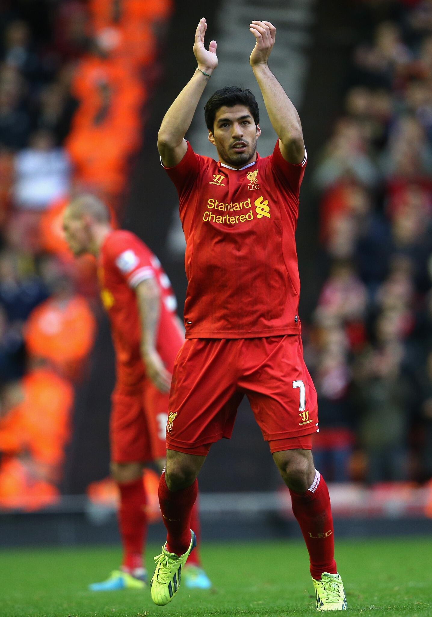 Luis Suarez Liverpool Bloody Face