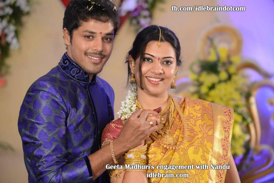 Singer Geetha Madhuri Engagement