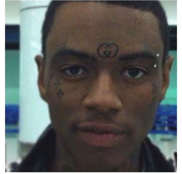 Soulja Boy Tattoos Forehead Soulja Boy Taunts Chris Brown Over Boxing