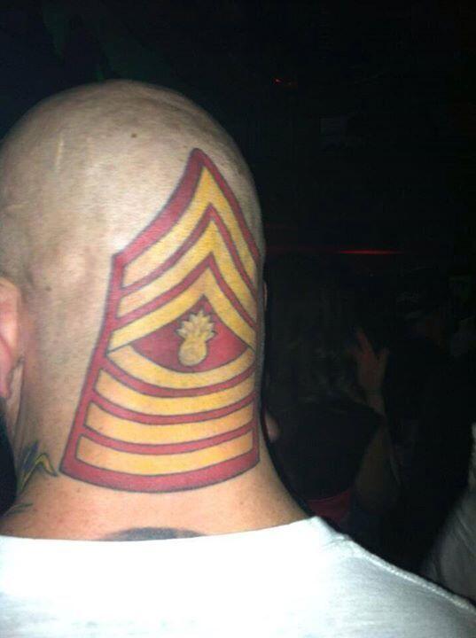 Gunnery Sergeant Tattoos