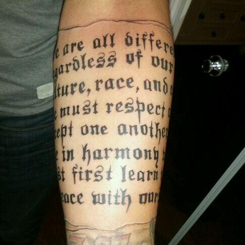 Cristina Calabrese Tattoos For Those On The Fence About The First