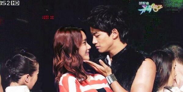 Yoona And Taecyeon Cabi